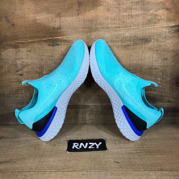 Nike | Shoes | New Nike Epic Phantom React Flyknit Hyper Turq | Poshmark